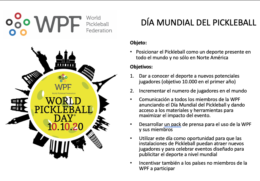 World Pickleball Day - Tool-Box - World Pickleball Federation