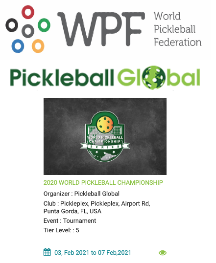 WPF Press Releases - World Pickleball Federation